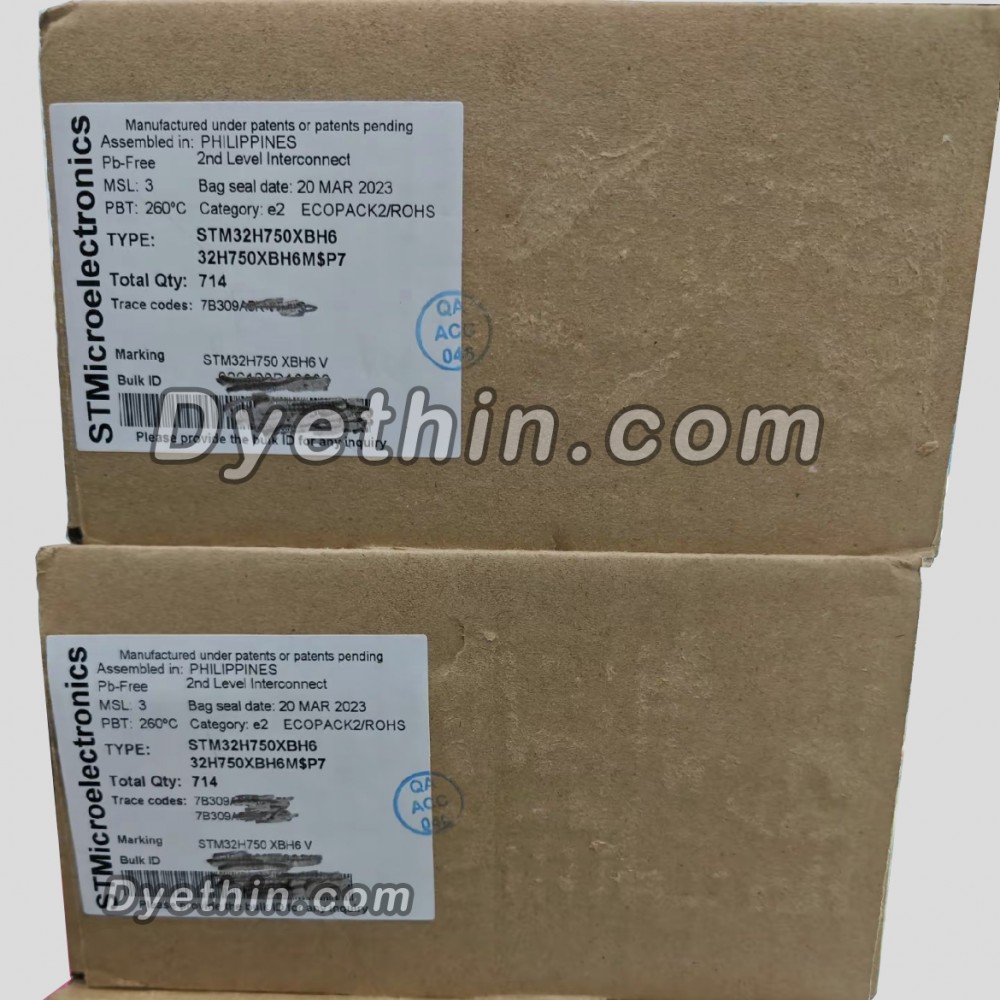 STM32H750XBH6 STMicroelectronics Embedded - Microcontrollers - Dyethin