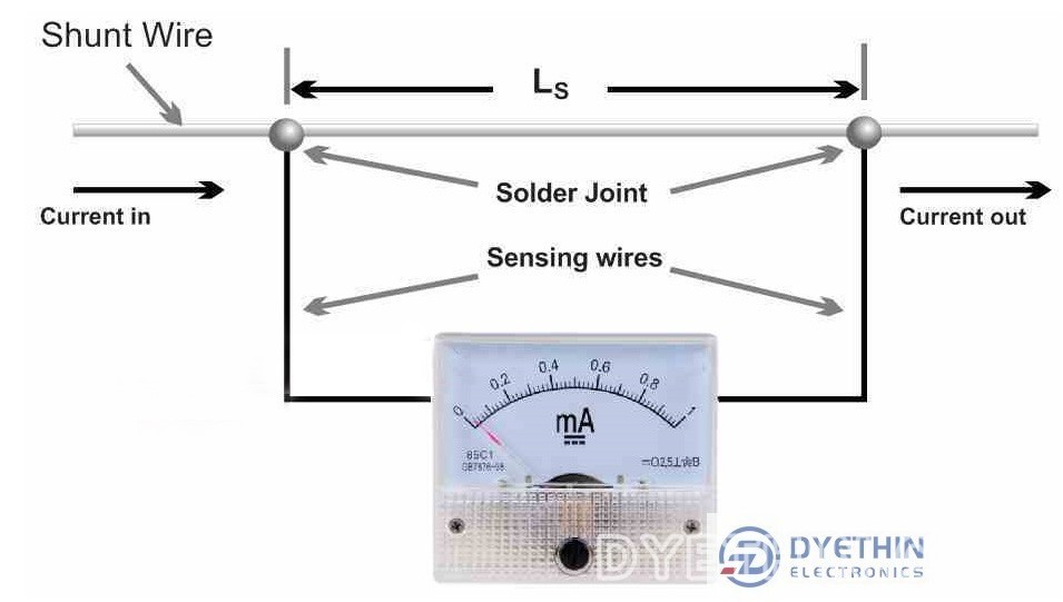 How to make a shunt resistor? - Dyethin