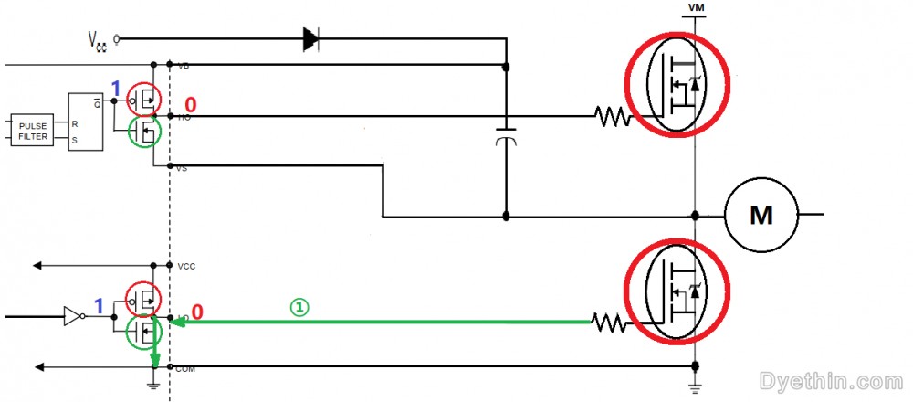 Design of High Current H-Bridge Motor Drive Circuit - Dyethin