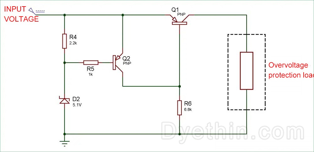 How to design an overvoltage protection circuit? - Dyethin