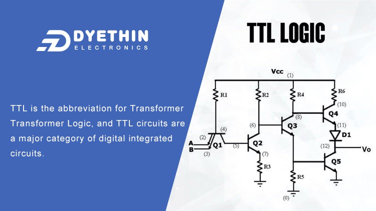 The working principle and usage method of TTL circuit - Dyethin