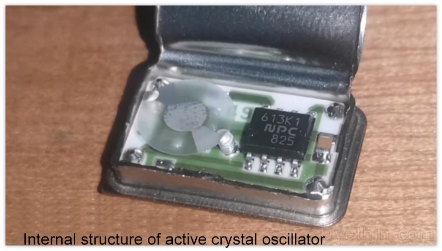 Crystal oscillator structure and working principle - Dyethin