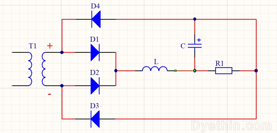 Working principle of bridge rectifier circuit - Dyethin