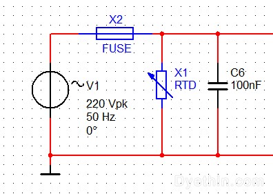 Low cost resistance capacitance step-down circuit 220V to 5V - Dyethin