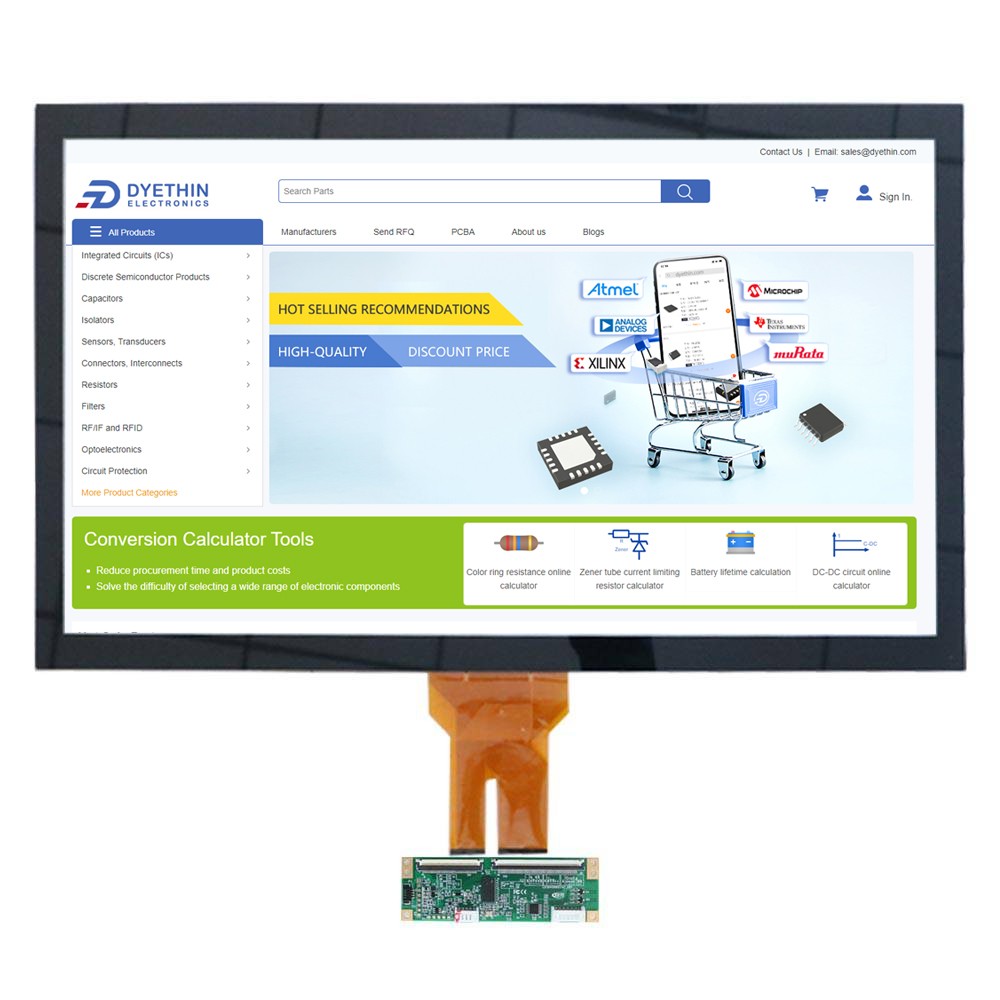 Capacitive touch screen principle - Dyethin