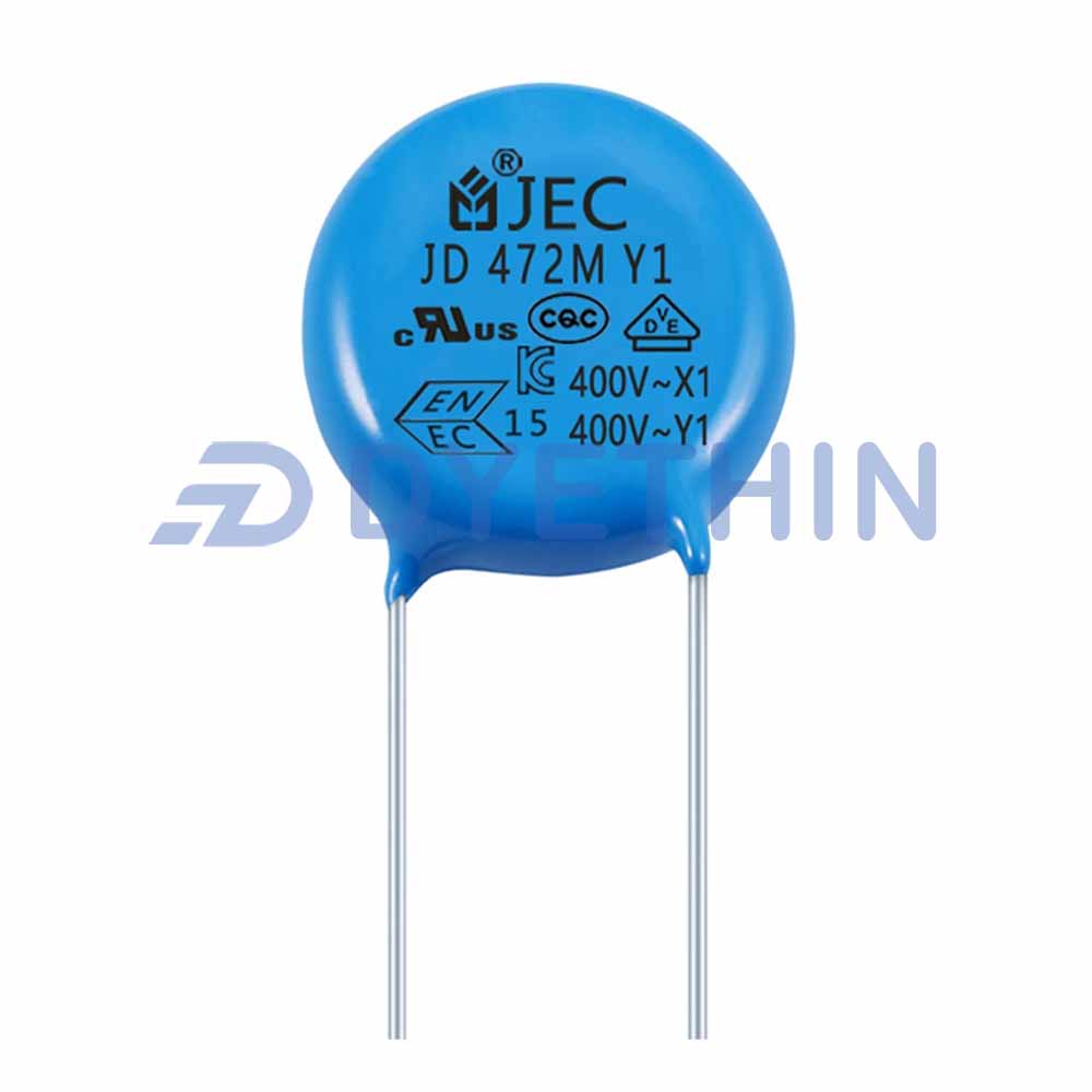 The ultimate guide for X and Y in safety capacitors - Dyethin