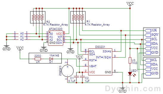 DS3231 RTC Module and Arduino Interface Build Digital Clock and DS3231 ...
