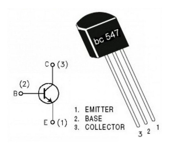 BC547 NPN transistor usage case and explanation of BC547 Datasheet and ...
