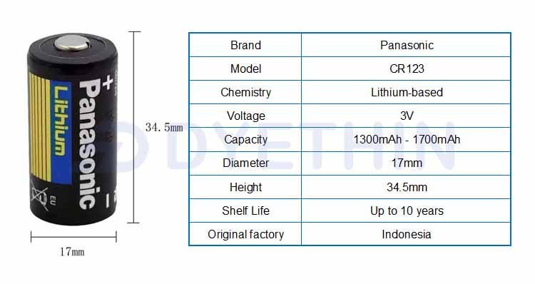 CR123 vs CR123A: Which Battery Is the Ultimate Power Source? - Dyethin